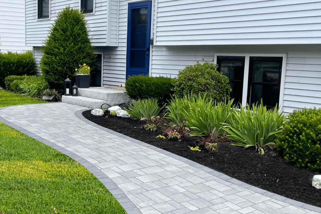 Walkways That Wow: Elevating Your Home’s Exterior with Style and Function - Stone Solutions Maine