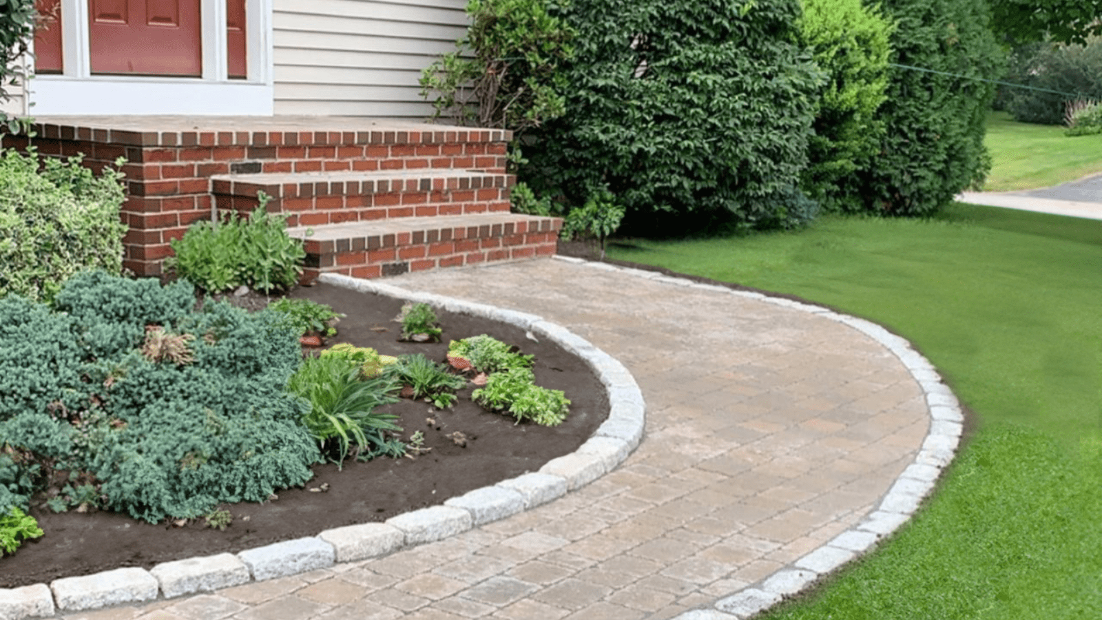 Stone Border Edging Designs for Polished Outdoor Spaces